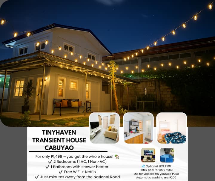Tinyhaven Transient House|whole House| Nr Mapua Ek - Cabuyao