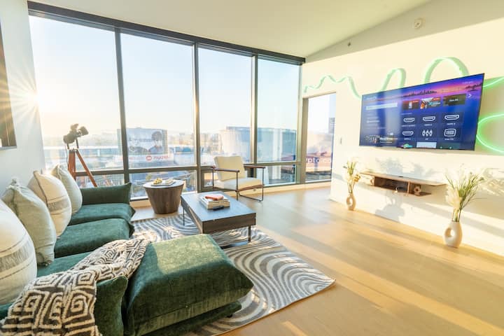 Luxury High Rise Unit Dtla Free Parking - Historic Filipinotown - Los Angeles