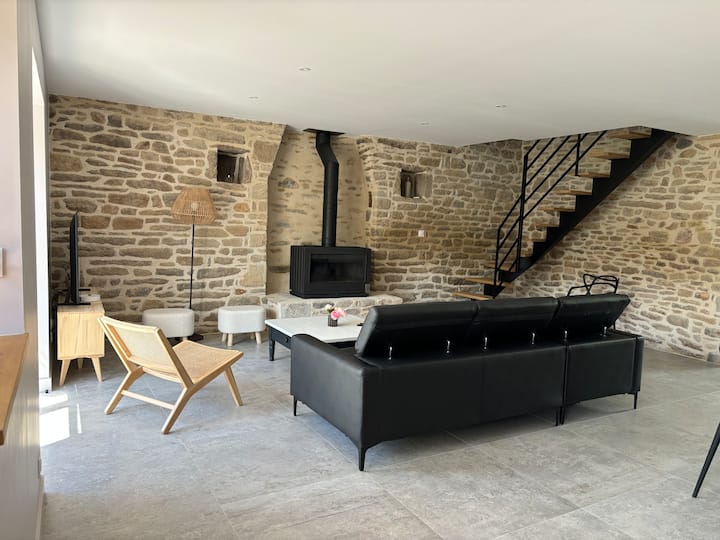 Maison Rénovée à 400 Mètres Du Golfe Lits Kingsize - Département Morbihan