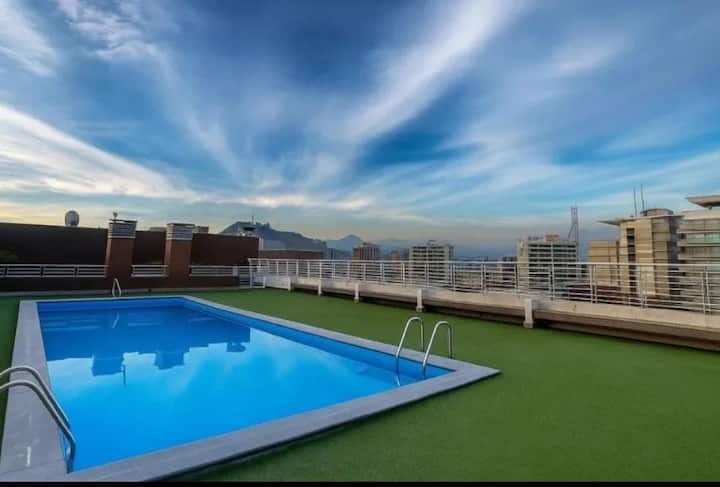 Providencia A Un Paso/piscina Balcon Metro - Santiago