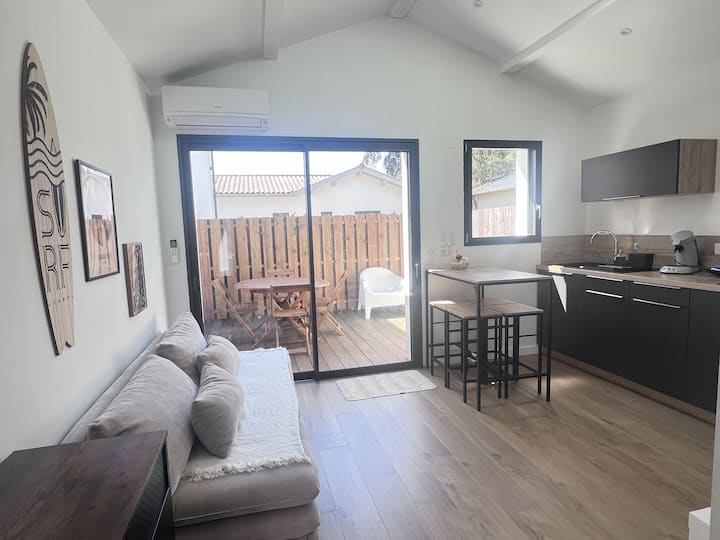 Maisonnette T2 Avec Terrasse. - Labenne