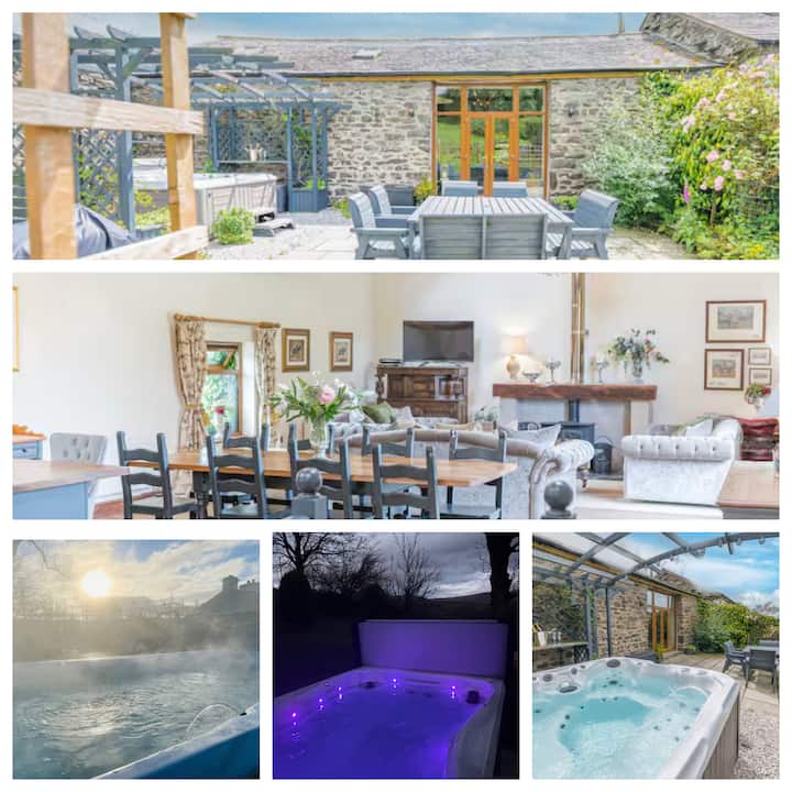 Lake District Barn
 Hot Tub & Swimspa
Sleeps 8 - Sedbergh