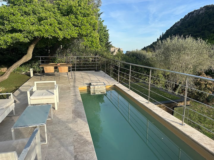 Maison 3 Chambres Piscine Privée Calme Eze Village - Èze
