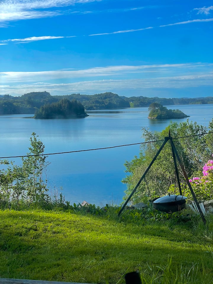 Idyllisk Hytte Med Tilgang Til Privat Kai - Tysvær
