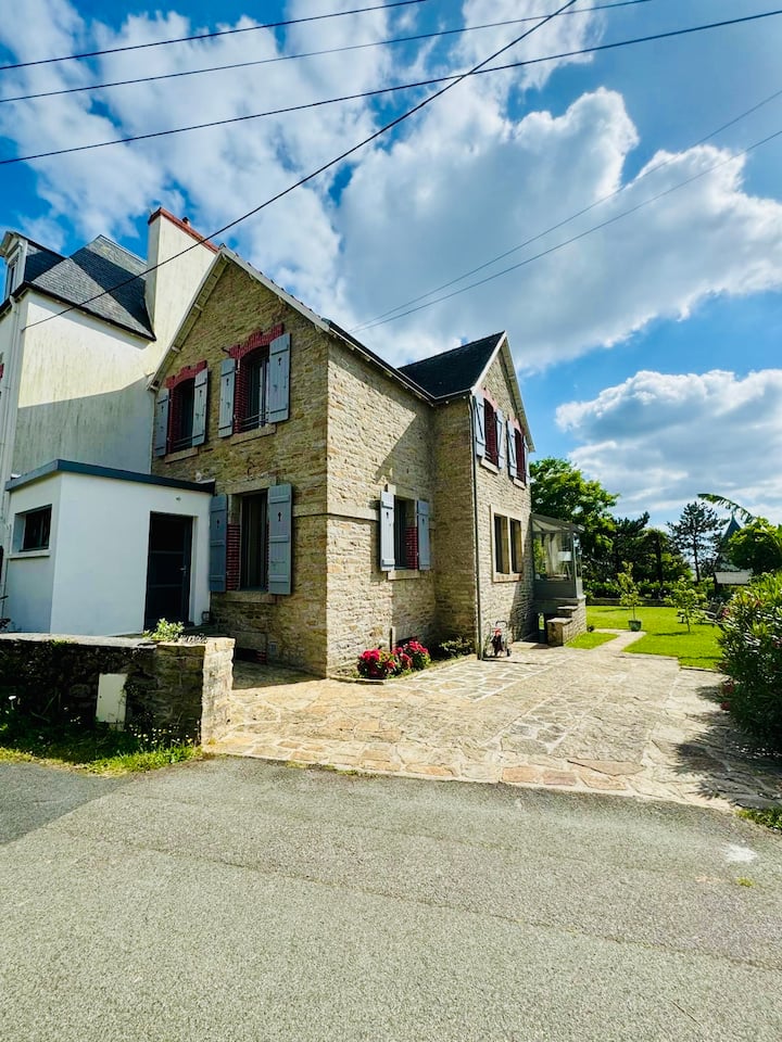 Maison Vue Mer, Jardin Et Parking - Concarneau