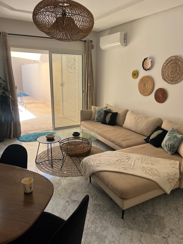 Appartement S+3 Avec Piscine - Hammamet