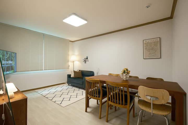 3룸/퀸침대/6인/무료주차/중동역/휴가/장박/가족여행/송내역/인천,서울여행/오픈특가 - Bucheon-si