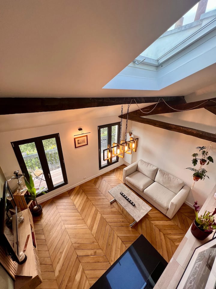 Duplex Bastille, Vue Tour Eiffel - ibis Styles Paris Bercy