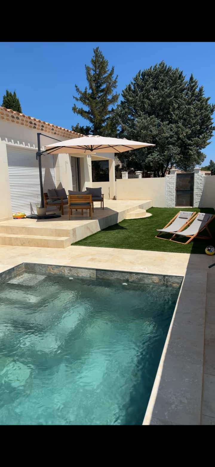 Villa Avec Piscine Privée - Monteux