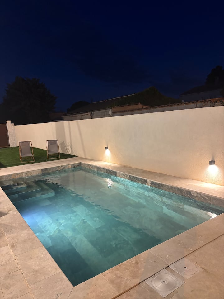 Villa Avec Piscine Privée Chauffée - Avignon