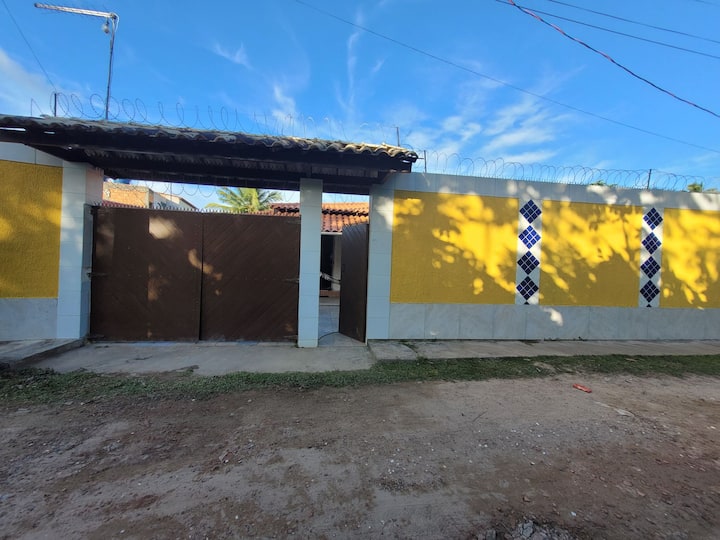 Casa Amarela 3m - Linda Casa Para Veraneio - Itaparica