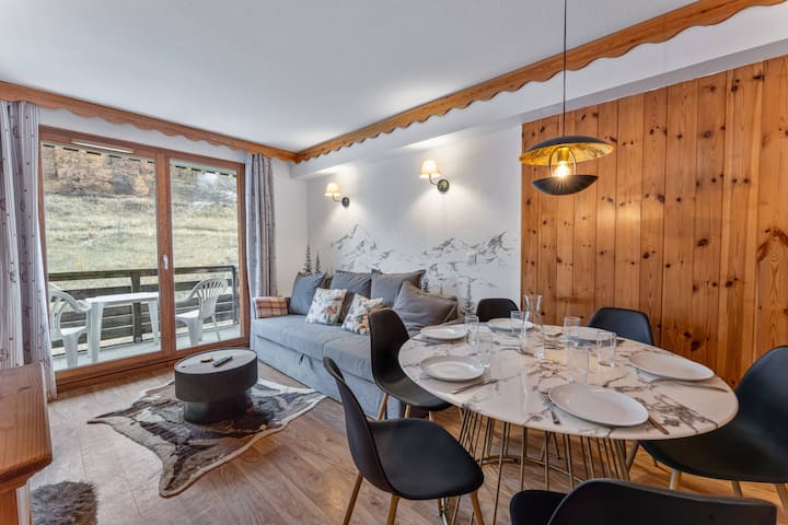 Logement Redécoré Avec Vue Pistes Aux Orres 1800 - Les Orres