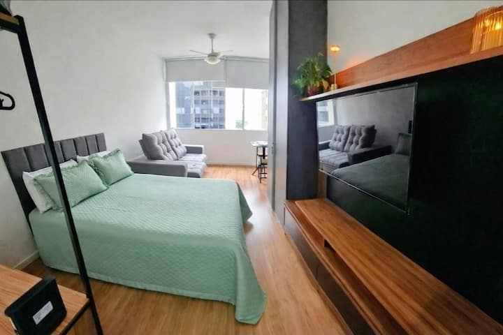 Apto. Na Consolação, 1 Minuto Da Av. Paulista - São Paulo