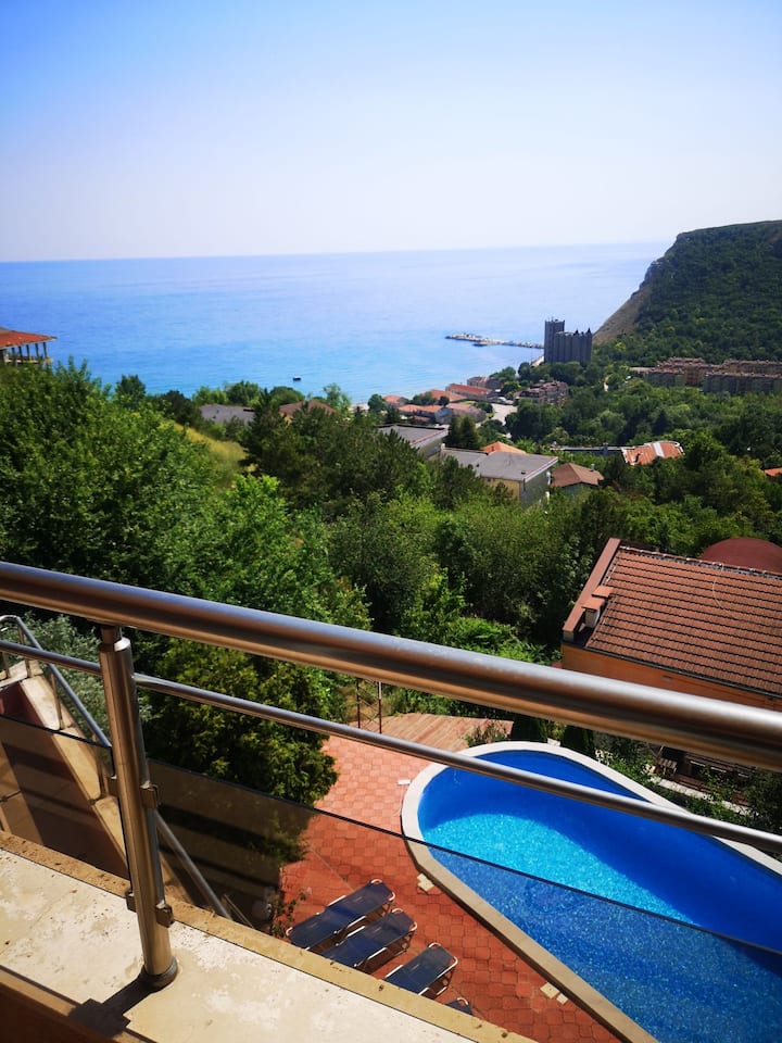 Seaview Apt. 12 Complex Karia - Kavarna