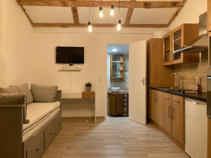Studio Tout Confort, Clim, Parking, Proche Cannes - Mougins