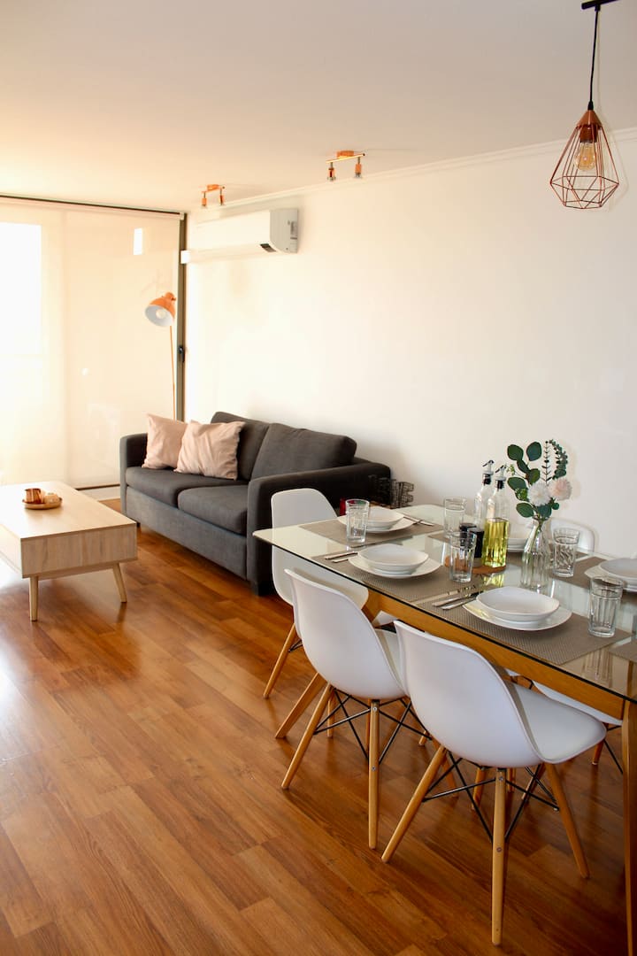 Depto 4/6 Personas Frente Al Mall Parque Arauco - Vitacura