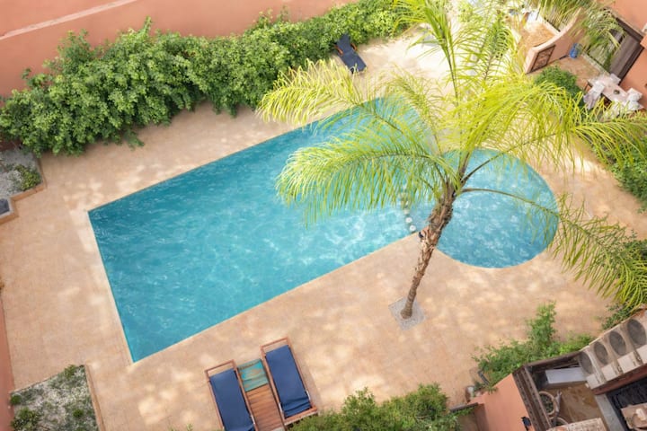 Petit Bijou En Plein Centre : Piscine & 2terrasses - Marrakesh