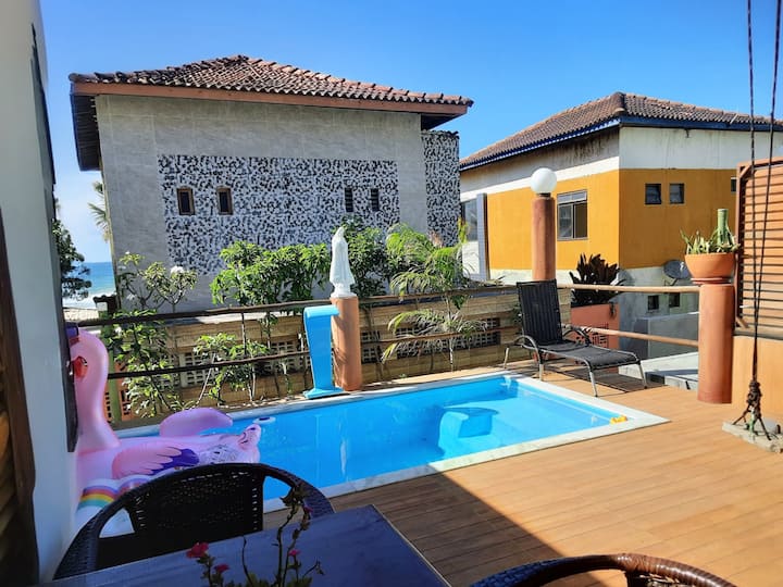 Chalé Pé Na Areia Com Piscina Privativa E Varanda - Bahia (estado)