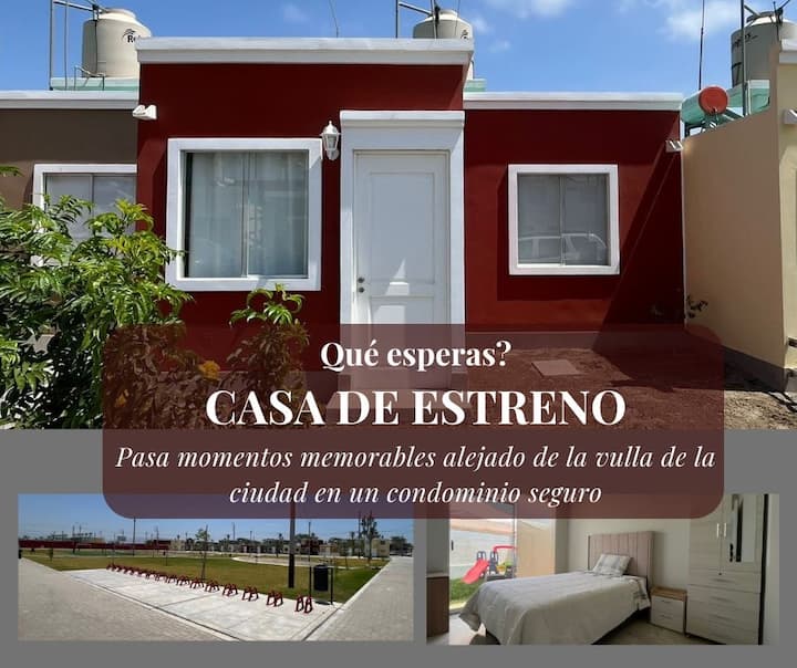 Casa Amoblada En Estreno - Chiclayo