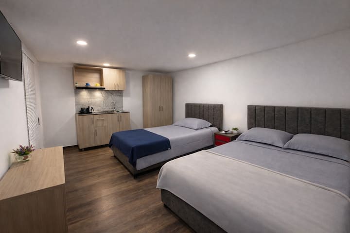 Loft Moderno Cerca A Corferias | Cómodo Y Central - Bogota