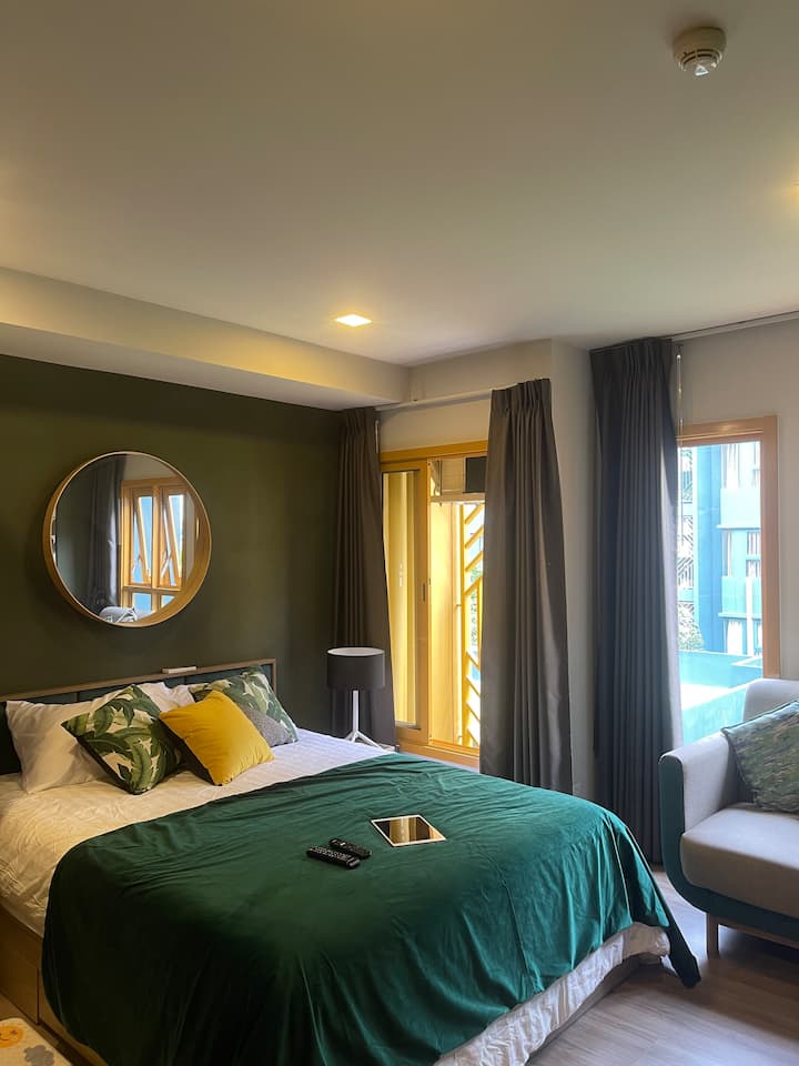 Cozy Bkk Condo Near Bts Onnut - Phra Khanong