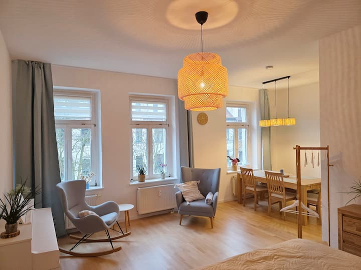 Bright And Cozy 50m² Flat In Popular Schleußig - Leipzig