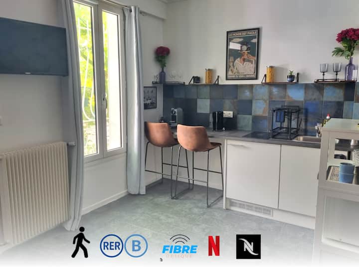 Studio Au Calme Pour 2 Personnes - Cachan