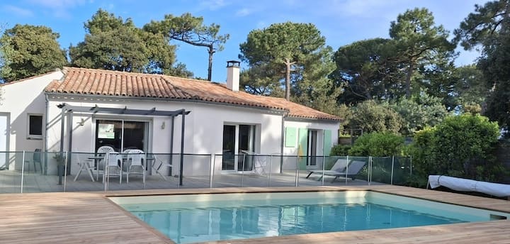 Maison 6 Pers. Avec Piscine Et Terrasse - Île de Ré