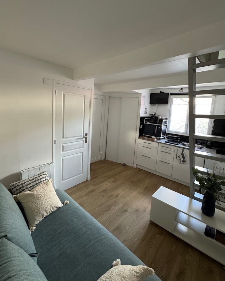 Studio Avec Mezzanine – Paris 30 Min, Wi-fi Rapide - Méry-sur-Oise
