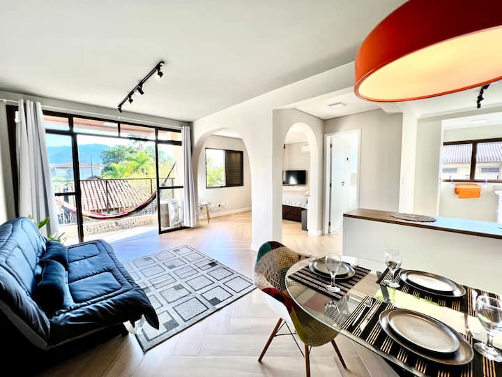Charmoso Loft Ao Lado Do Projeto Tamar No Itaguá - Ubatuba