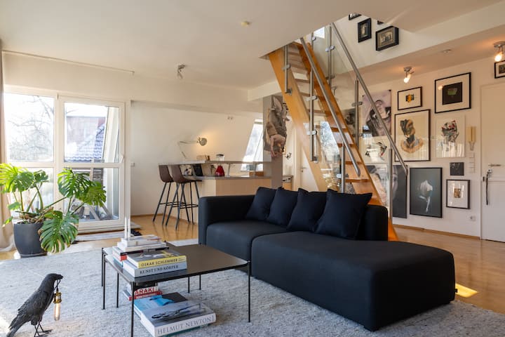 Berlin Living: Modern Duplex Surrounded By Nature - Berlín