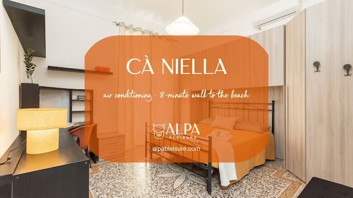 Cà Niella - Aria Condizionata, 8m A Piedi Dal Mare - Savona