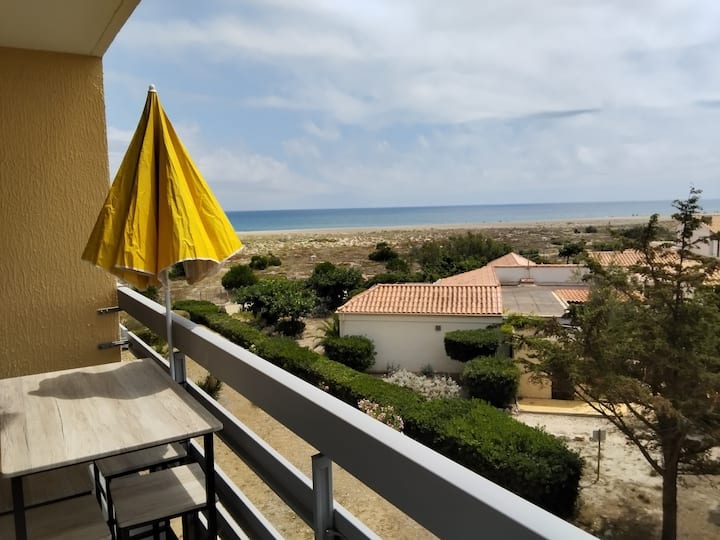 Appartement Chloé Vue Mer 1° Ligne - La Franqui