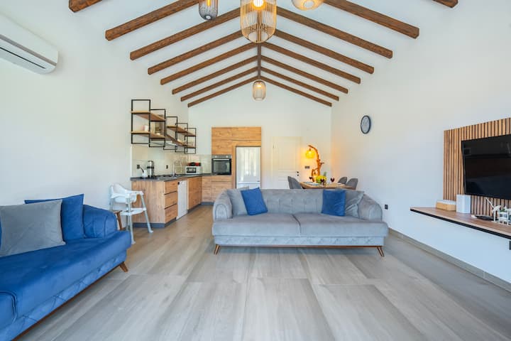 Fethiye ÇAlış Plajına Yakın 2+1 Korunaklı Villa - Çalış Beach