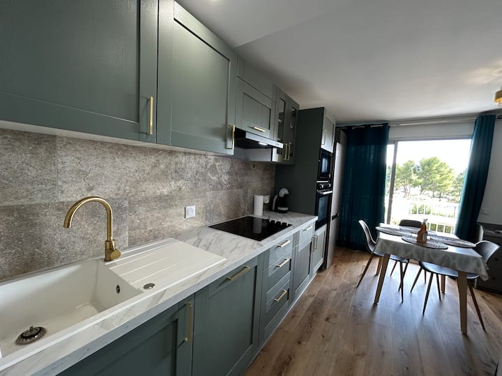 Le Bali T2 Rénové Piscine Parking Climatisation - Balaruc-les-Bains