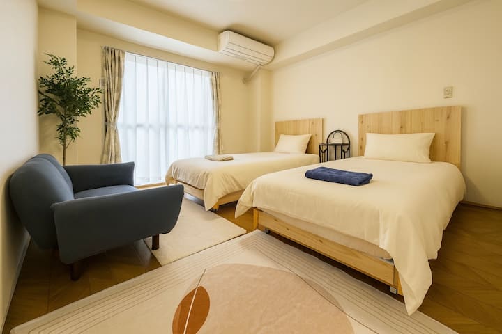 东京整套公寓｜近池袋新宿｜独立洗手间｜厨房｜双床｜前台休息区｜可住2-3人｜ 20㎡新房源 - Ikebukuro