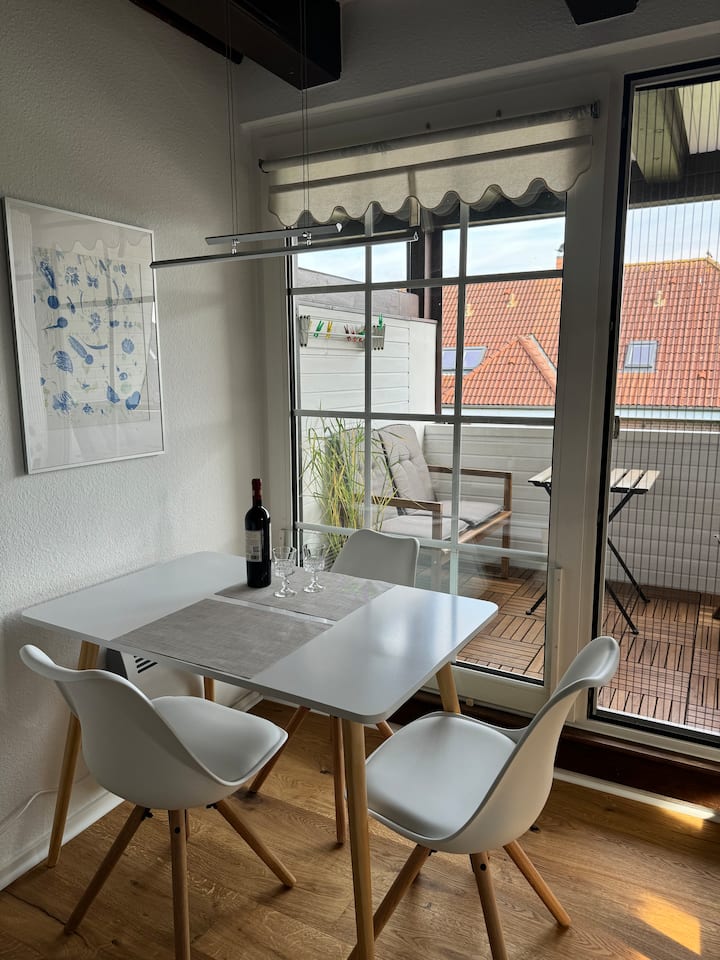 Maisonette Mit Schönem Balkon - Friedrichskoog