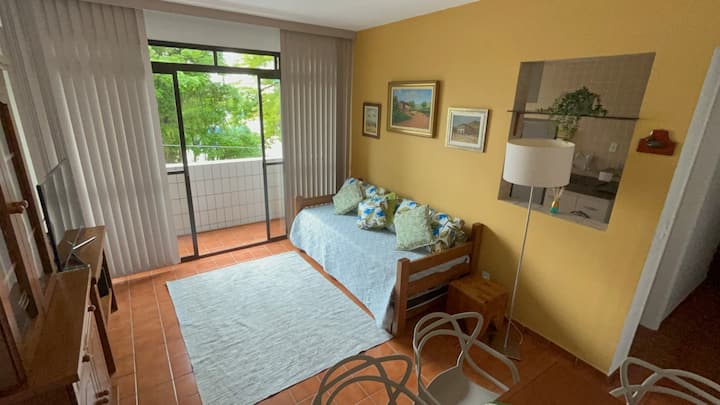 Apto Confortável Na Praia Do Itararé - Santos State