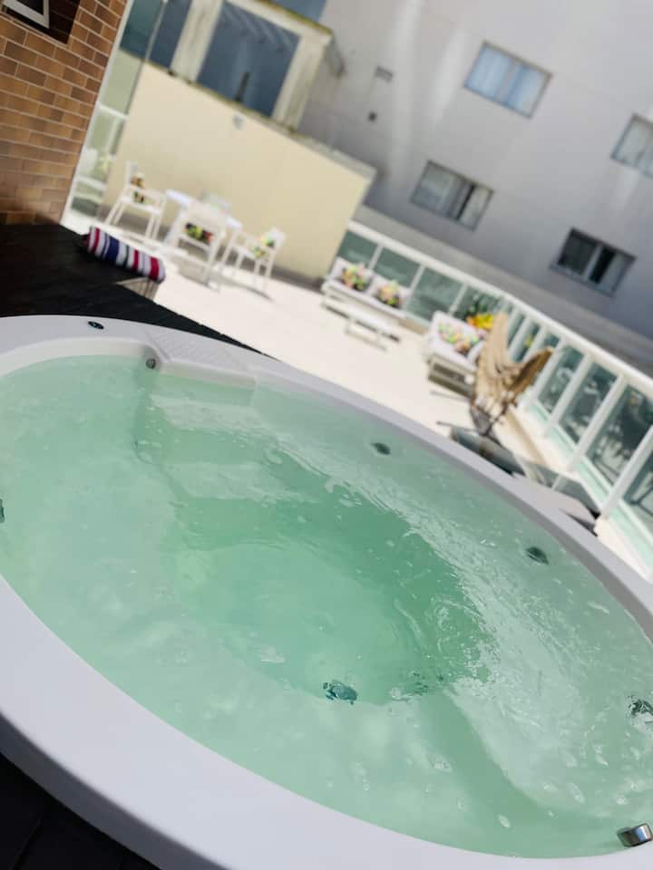 Estanconfor 508-garden Privativo C/jacuzzi - Santos