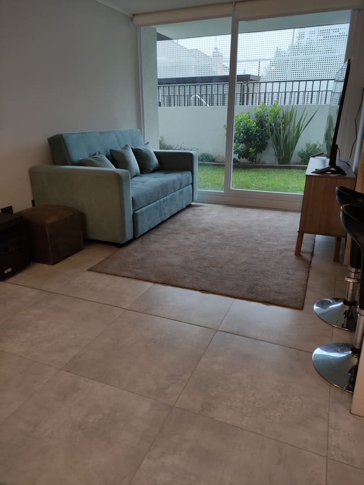 Nuevo Dpto. Muy Cómodo, Con
 Jardín Uso Exclusivo - Providencia