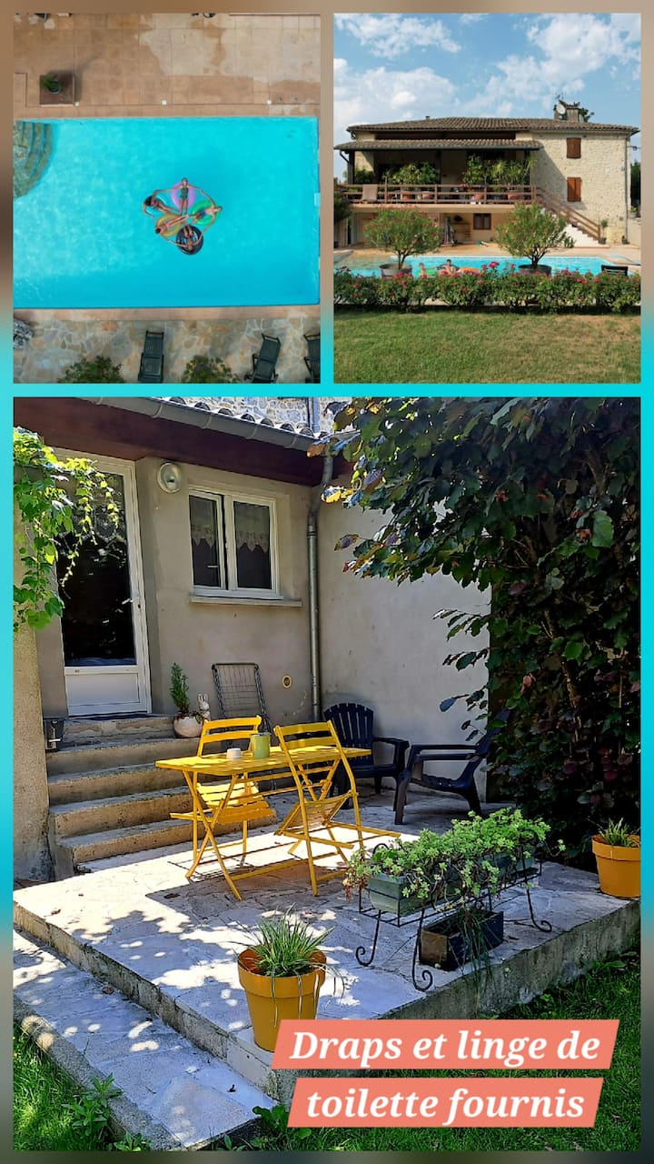 Gîte 3 "Le Canal De Baza" - Aubenas