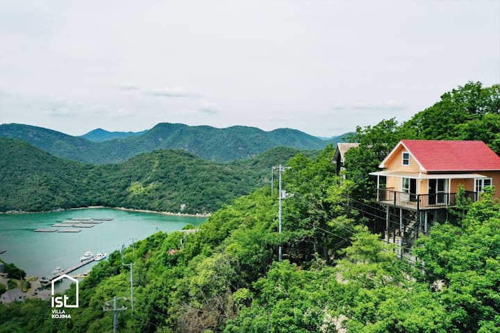 Ist Villa 03: Seaside Cabin, Sleeps 5 - Bizen