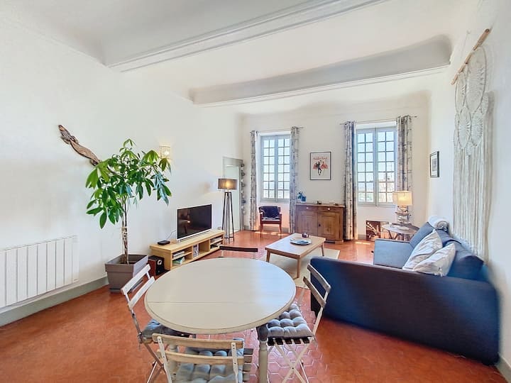 Appartement Vue D’exception- Pied De La Cathédrale - 그라스