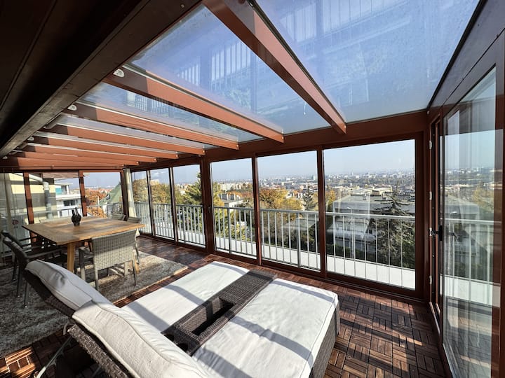 Luxury Penthouse On Rosehill With Free Garage - Budapest