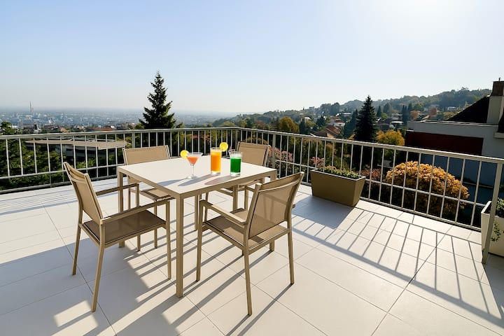 Luxury Penthouse On Rosehill With Free Garage - Budapest