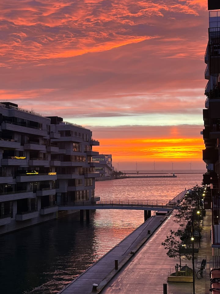 Moderne & Lys Bolig Med Vandudsigt Tæt På Centrum - Aéroport de Copenhague (CPH)