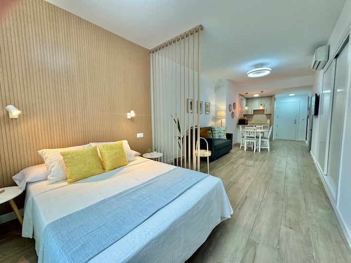 Loft+playa+aire Acondicionado+wifi - Torremolinos