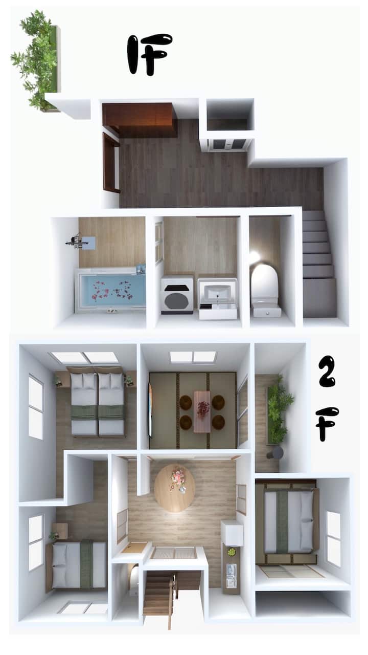 80㎡ 4br Japanese House｜4min To Station - Osaka, Japan