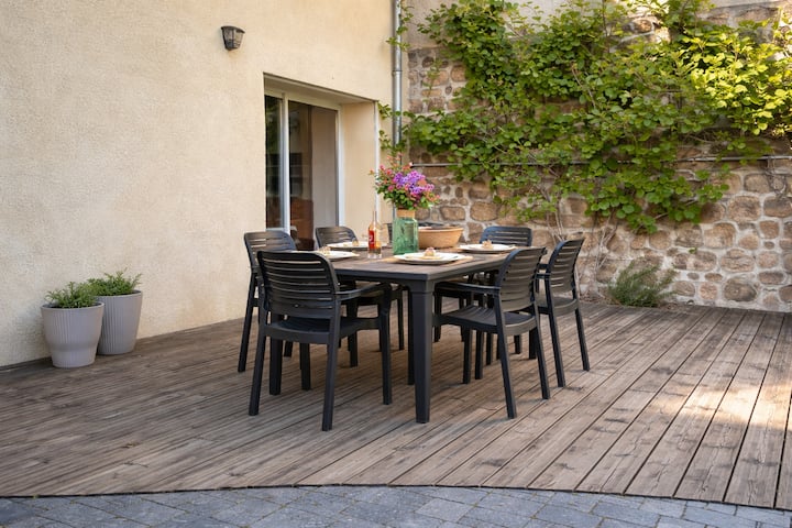 Maison Cosy Avec Jardin & Terrasse - 3 Chambres - Rodano