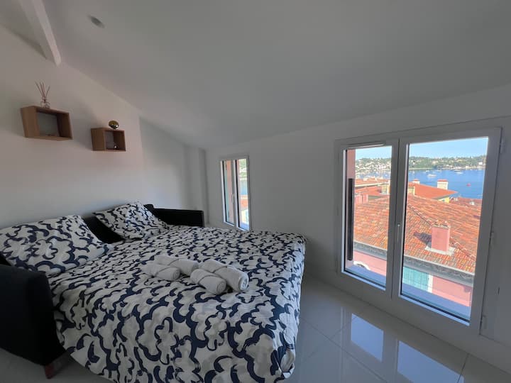 Luxueux 2 Pièces Vue Mer Refait à Neuf - Villefranche-sur-Mer